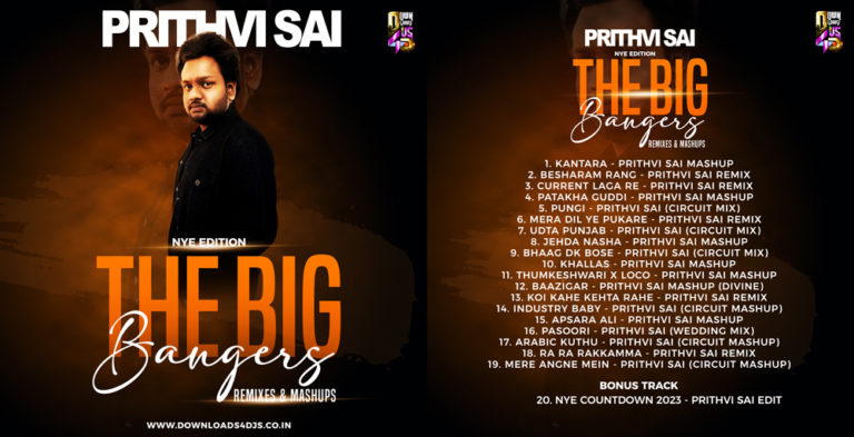 THE BIG BANGERS (NYE EDITION) – PRITHVI SAI (ALBUM) | Downloads4Djs
